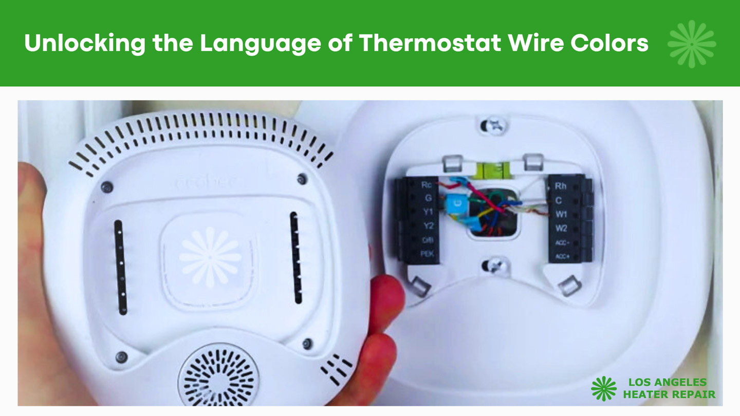 Unlocking the Language of Thermostat Wire Colors: An Essential Guide – Los Angeles Heater Repair